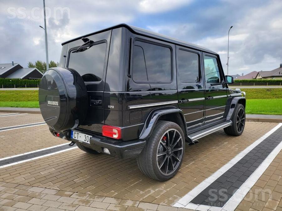 Melns Mercedes-Benz G63 AMG 2015 Rīga, ar dzinēja tilpumu 5.50 L un nobraukumu 162 tūkst. km par 68500 €, foto 3 vietnē AUTOMOTO.COM.LV