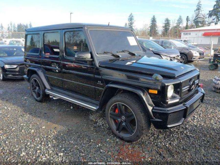 Melns Mercedes-Benz G63 AMG 2016 Klaipėda, ar dzinēja tilpumu 5.46 L un nobraukumu 118 tūkst. km par 40000 €, foto 1 vietnē AUTOMOTO.COM.LV