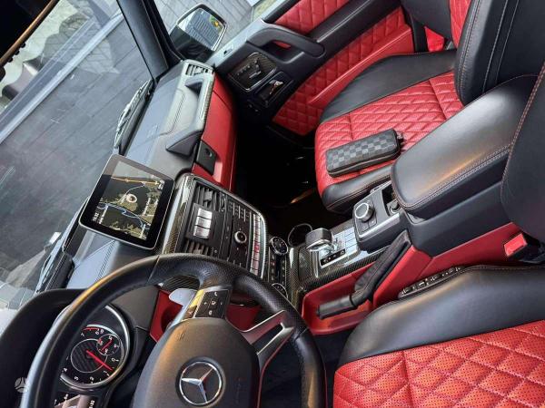 Melns Mercedes-Benz G63 AMG 2018 Kauņa, ar dzinēja tilpumu 5.46 L un nobraukumu 63 tūkst. km par 77500 €, foto 11 vietnē AUTOMOTO.COM.LV