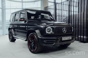 Melns Mercedes-Benz G63 AMG 2019 Rīga, ar dzinēja tilpumu 4.00 L un nobraukumu 65 tūkst. km par 135000 €, foto  vietnē AUTOMOTO.COM.LV