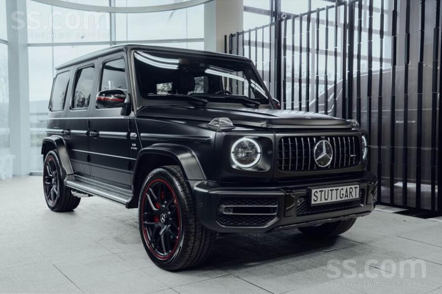 Melns Mercedes-Benz G63 AMG 2019 Rīga, ar dzinēja tilpumu 4.00 L un nobraukumu 65 tūkst. km par 135000 €, foto 1 vietnē AUTOMOTO.COM.LV