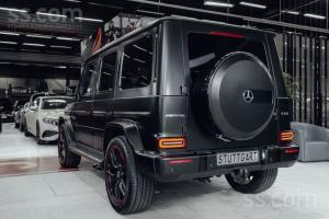 Melns Mercedes-Benz G63 AMG 2019 Rīga, ar dzinēja tilpumu 4.00 L un nobraukumu 65 tūkst. km par 135000 €, foto 5 vietnē AUTOMOTO.COM.LV
