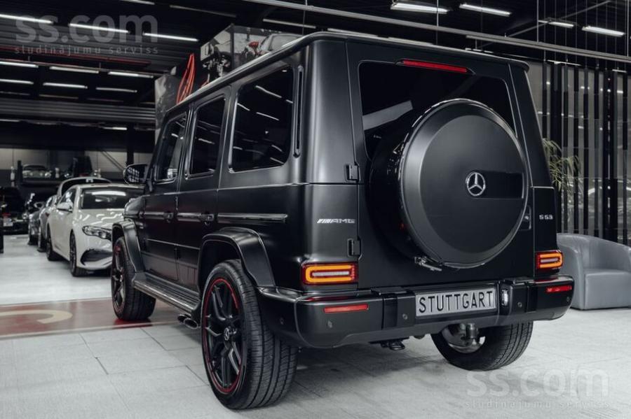 Melns Mercedes-Benz G63 AMG 2019 Rīga, ar dzinēja tilpumu 4.00 L un nobraukumu 65 tūkst. km par 135000 €, foto 5 vietnē AUTOMOTO.COM.LV