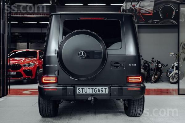 Черный Мерседес Г63 АМГ 2019 в Рига, объемом двигателя 4.00 л и пробегом 65 тыс. км за 135000 €, фото 5 на AUTOMOTO.COM.LV