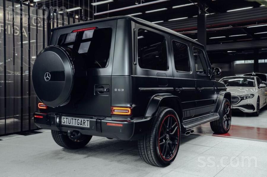 Melns Mercedes-Benz G63 AMG 2019 Rīga, ar dzinēja tilpumu 4.00 L un nobraukumu 65 tūkst. km par 135000 €, foto 7 vietnē AUTOMOTO.COM.LV