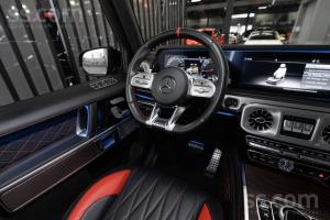 Melns Mercedes-Benz G63 AMG 2019 Rīga, ar dzinēja tilpumu 4.00 L un nobraukumu 65 tūkst. km par 135000 €, foto 17 vietnē AUTOMOTO.COM.LV