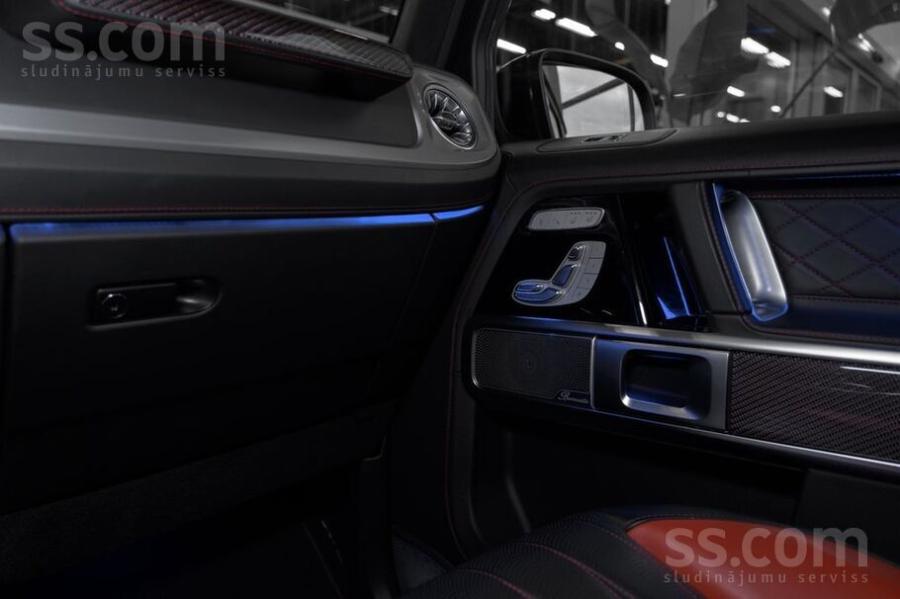 Melns Mercedes-Benz G63 AMG 2019 Rīga, ar dzinēja tilpumu 4.00 L un nobraukumu 65 tūkst. km par 135000 €, foto 29 vietnē AUTOMOTO.COM.LV