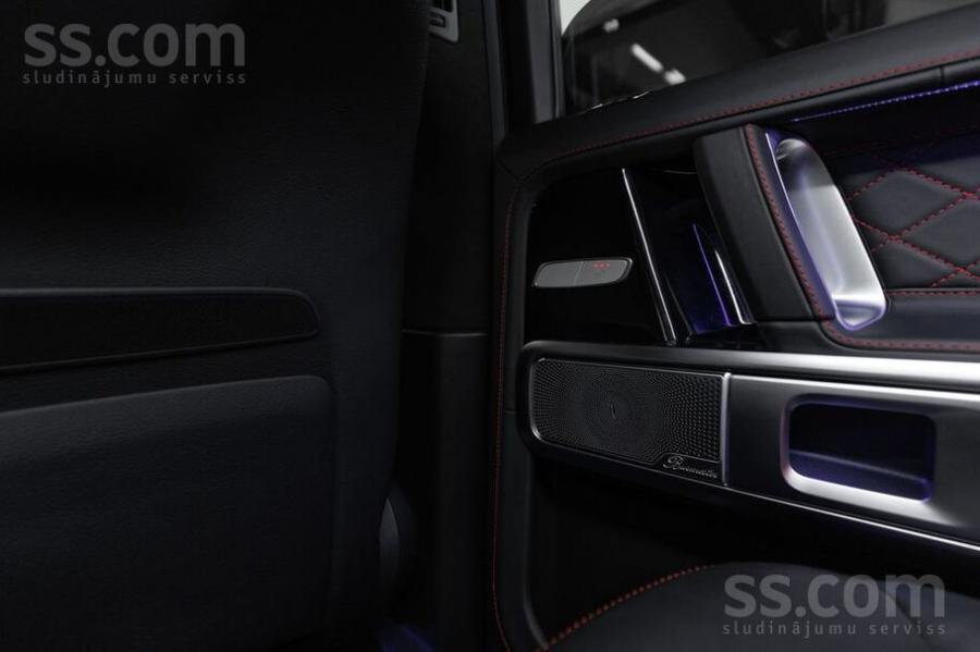 Melns Mercedes-Benz G63 AMG 2019 Rīga, ar dzinēja tilpumu 4.00 L un nobraukumu 65 tūkst. km par 135000 €, foto 30 vietnē AUTOMOTO.COM.LV