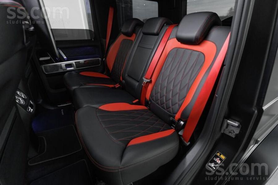 Melns Mercedes-Benz G63 AMG 2019 Rīga, ar dzinēja tilpumu 4.00 L un nobraukumu 65 tūkst. km par 135000 €, foto 31 vietnē AUTOMOTO.COM.LV