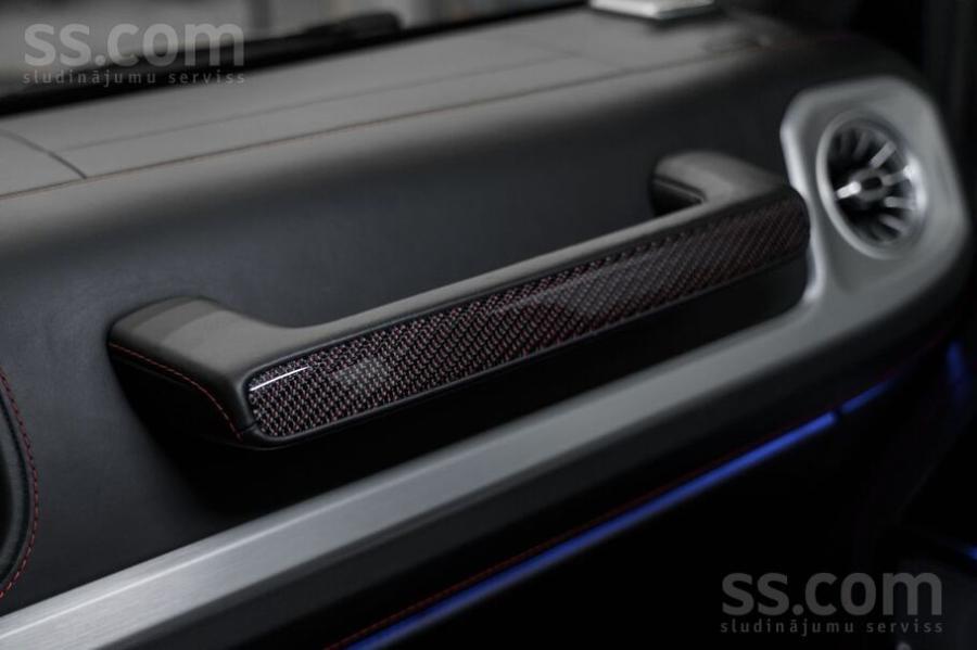 Melns Mercedes-Benz G63 AMG 2019 Rīga, ar dzinēja tilpumu 4.00 L un nobraukumu 65 tūkst. km par 135000 €, foto 33 vietnē AUTOMOTO.COM.LV