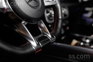Black Mercedes-Benz G63 AMG 2019 in Riga, with an engine capacity of 4.00 L and mileage of 102 thousand km for 125000 €, photo 14 on AUTOMOTO.COM.LV