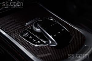 Black Mercedes-Benz G63 AMG 2019 in Riga, with an engine capacity of 4.00 L and mileage of 102 thousand km for 125000 €, photo 20 on AUTOMOTO.COM.LV