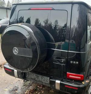 Melns Mercedes-Benz G63 AMG 2020 Jūrmala, ar dzinēja tilpumu 3.98 L un nobraukumu 19 tūkst. km par 37000 €, foto 9 vietnē AUTOMOTO.COM.LV