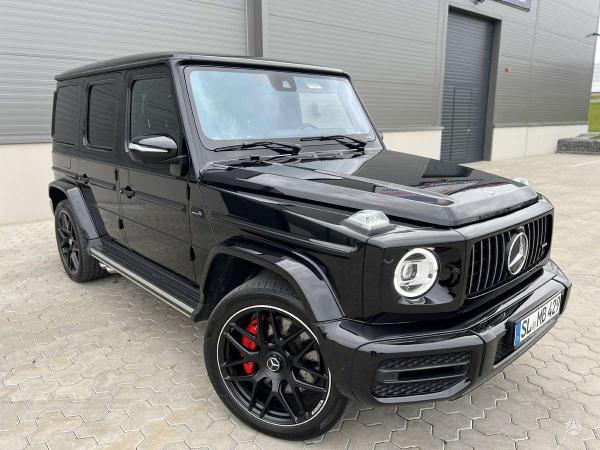 Melns Mercedes-Benz G63 AMG 2020 Kauņa, ar dzinēja tilpumu 4.00 L un nobraukumu 33 tūkst. km par 149999 €, foto  vietnē AUTOMOTO.COM.LV