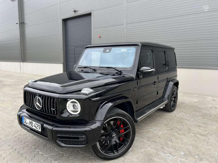 Melns Mercedes-Benz G63 AMG 2020 Kauņa, ar dzinēja tilpumu 4.00 L un nobraukumu 33 tūkst. km par 149999 €, foto 2 vietnē AUTOMOTO.COM.LV