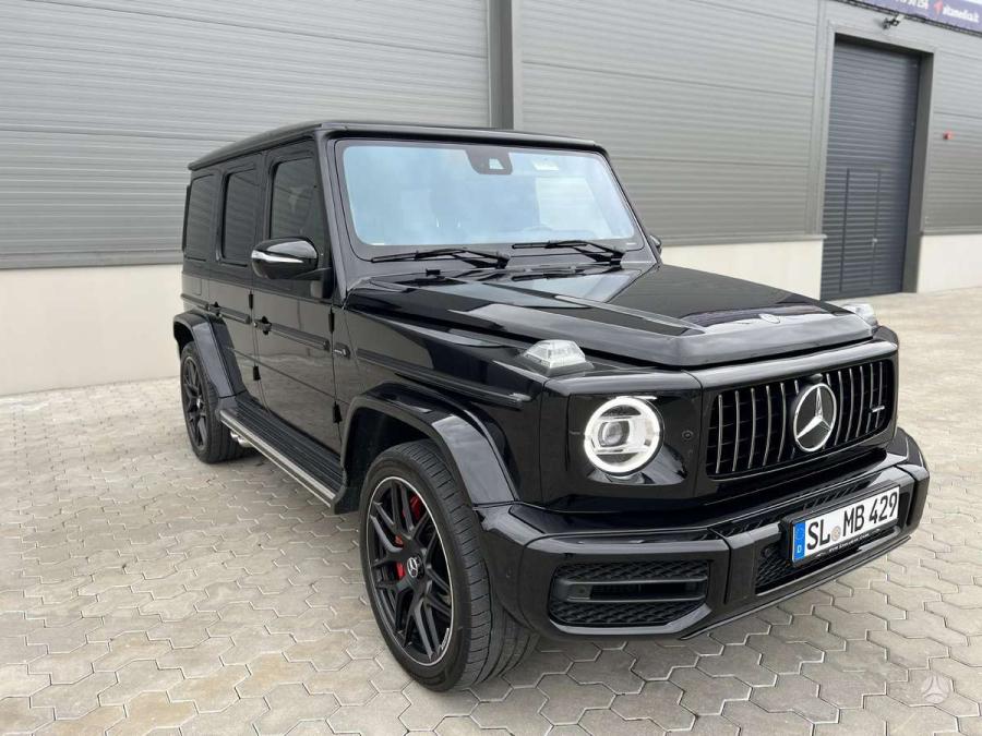 Melns Mercedes-Benz G63 AMG 2020 Kauņa, ar dzinēja tilpumu 4.00 L un nobraukumu 33 tūkst. km par 149999 €, foto 3 vietnē AUTOMOTO.COM.LV