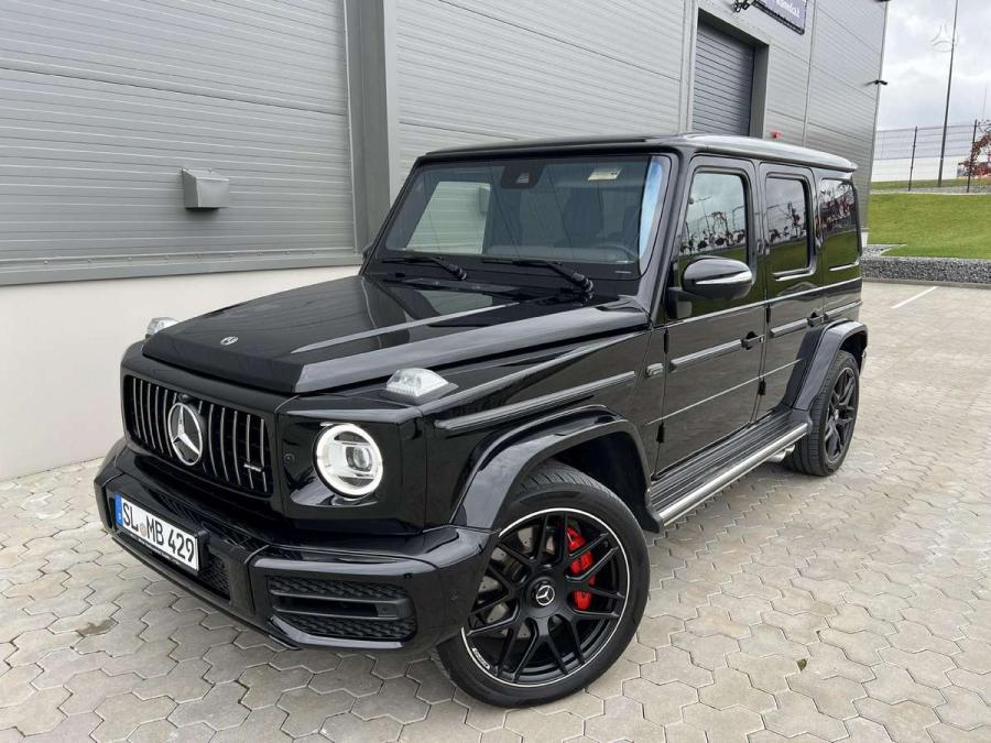 Melns Mercedes-Benz G63 AMG 2020 Kauņa, ar dzinēja tilpumu 4.00 L un nobraukumu 33 tūkst. km par 149999 €, foto 9 vietnē AUTOMOTO.COM.LV