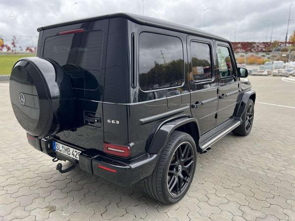 Melns Mercedes-Benz G63 AMG 2020 Kauņa, ar dzinēja tilpumu 4.00 L un nobraukumu 33 tūkst. km par 149999 €, foto 10 vietnē AUTOMOTO.COM.LV