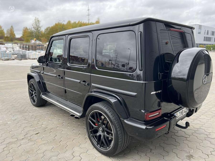 Melns Mercedes-Benz G63 AMG 2020 Kauņa, ar dzinēja tilpumu 4.00 L un nobraukumu 33 tūkst. km par 149999 €, foto 11 vietnē AUTOMOTO.COM.LV