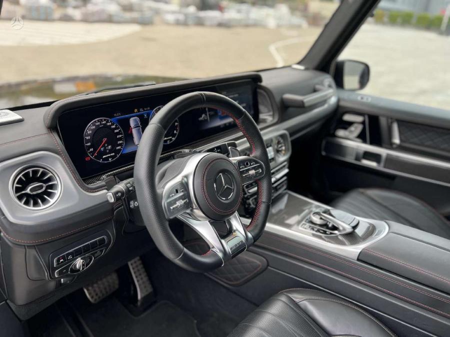 Melns Mercedes-Benz G63 AMG 2020 Kauņa, ar dzinēja tilpumu 4.00 L un nobraukumu 33 tūkst. km par 149999 €, foto 14 vietnē AUTOMOTO.COM.LV