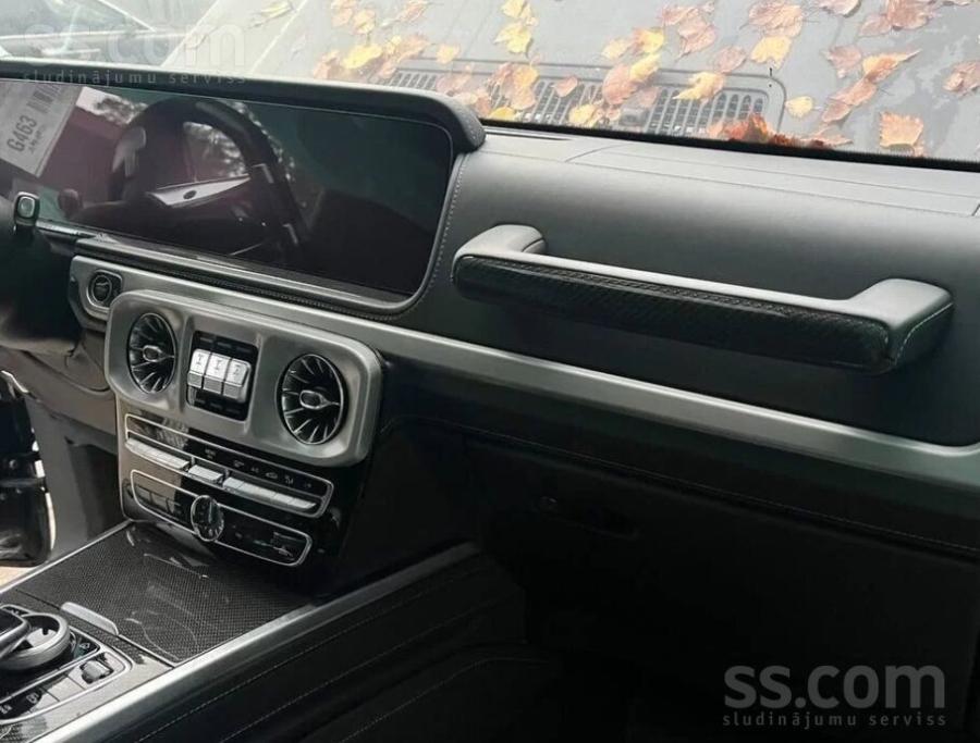 Черный Мерседес Г63 АМГ 2020 в Рига, объемом двигателя 4.00 л и пробегом 0 тыс. км за 34000 €, фото 7 на AUTOMOTO.COM.LV