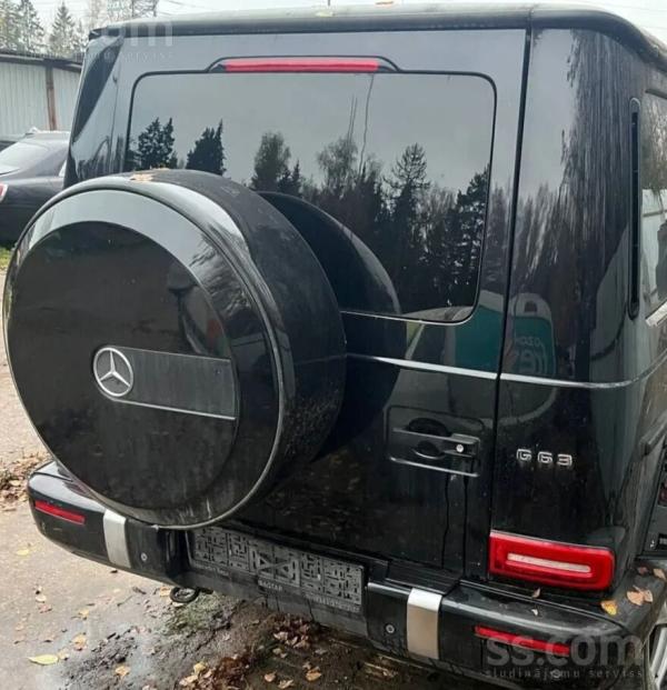 Melns Mercedes-Benz G63 AMG 2020 Rīga, ar dzinēja tilpumu 4.00 L un nobraukumu 0 tūkst. km par 34000 €, foto 8 vietnē AUTOMOTO.COM.LV