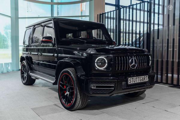 Black Mercedes-Benz G63 AMG 2020 in Riga, with an engine capacity of 3.98 L and mileage of 102 thousand km for 125000 €, photo 1 on AUTOMOTO.COM.LV
