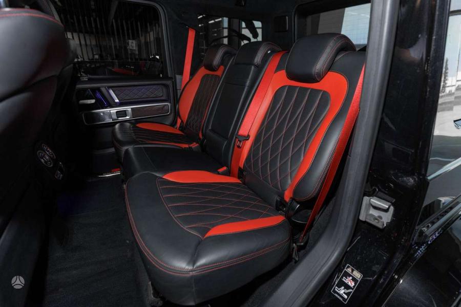 Черный Мерседес Г63 АМГ 2020 в Рига, объемом двигателя 3.98 л и пробегом 102 тыс. км за 125000 €, фото 27 на AUTOMOTO.COM.LV
