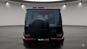 Black Mercedes-Benz G63 AMG 2021 in Vilnius, with an engine capacity of 3.98 L and mileage of 82 thousand km for 144444 €, photo 6 on AUTOMOTO.COM.LV