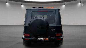 Black Mercedes-Benz G63 AMG 2021 in Vilnius, with an engine capacity of 3.98 L and mileage of 82 thousand km for 133333 €, photo 6 on AUTOMOTO.COM.LV