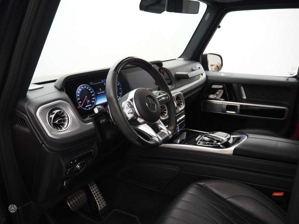 Melns Mercedes-Benz G63 AMG 2022 Viļņa, ar dzinēja tilpumu 3.98 L un nobraukumu 61 tūkst. km par 147500 €, foto 10 vietnē AUTOMOTO.COM.LV