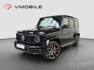 Melns Mercedes-Benz G63 AMG 2022 Rīga, ar dzinēja tilpumu 4.00 L un nobraukumu 39 tūkst. km par 165000 €, foto  vietnē AUTOMOTO.COM.LV