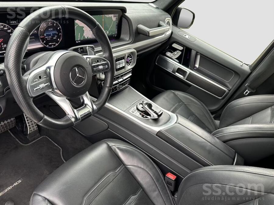 Melns Mercedes-Benz G63 AMG 2022 Rīga, ar dzinēja tilpumu 4.00 L un nobraukumu 39 tūkst. km par 165000 €, foto 4 vietnē AUTOMOTO.COM.LV