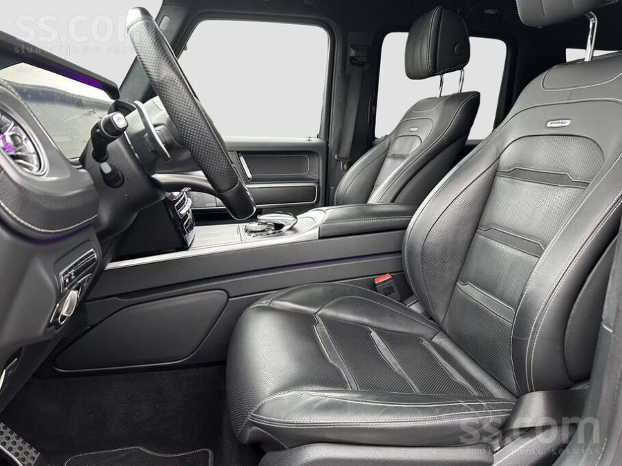 Melns Mercedes-Benz G63 AMG 2022 Rīga, ar dzinēja tilpumu 4.00 L un nobraukumu 39 tūkst. km par 165000 €, foto 5 vietnē AUTOMOTO.COM.LV