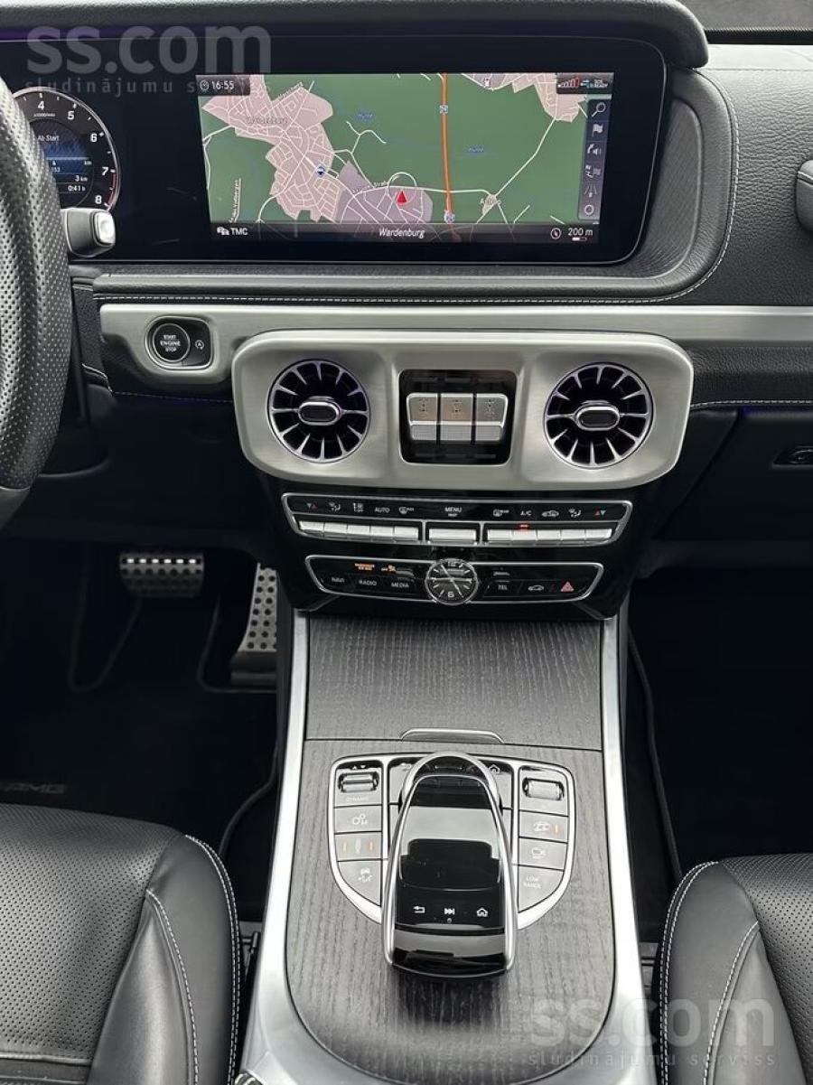 Melns Mercedes-Benz G63 AMG 2022 Rīga, ar dzinēja tilpumu 4.00 L un nobraukumu 39 tūkst. km par 165000 €, foto 6 vietnē AUTOMOTO.COM.LV