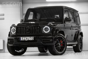 Melns Mercedes-Benz G63 AMG 2023 Tukums, ar dzinēja tilpumu 4.00 L un nobraukumu 0 tūkst. km par 197000 €, foto  vietnē AUTOMOTO.COM.LV