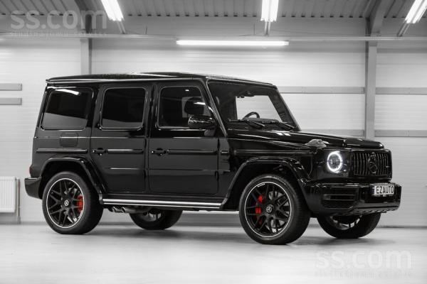 Black Mercedes-Benz G63 AMG 2023 in Tukums, with an engine capacity of 4.00 L and mileage of 0 thousand km for 197000 €, photo 5 on AUTOMOTO.COM.LV
