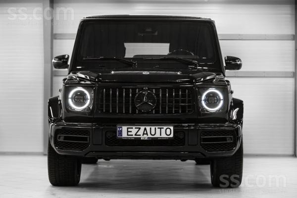 Black Mercedes-Benz G63 AMG 2023 in Tukums, with an engine capacity of 4.00 L and mileage of 0 thousand km for 197000 €, photo 10 on AUTOMOTO.COM.LV