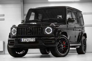 Black Mercedes-Benz G63 AMG 2023 in Tukums, with an engine capacity of 3.98 L and mileage of 18 thousand km for 197000 €, photo  on AUTOMOTO.COM.LV