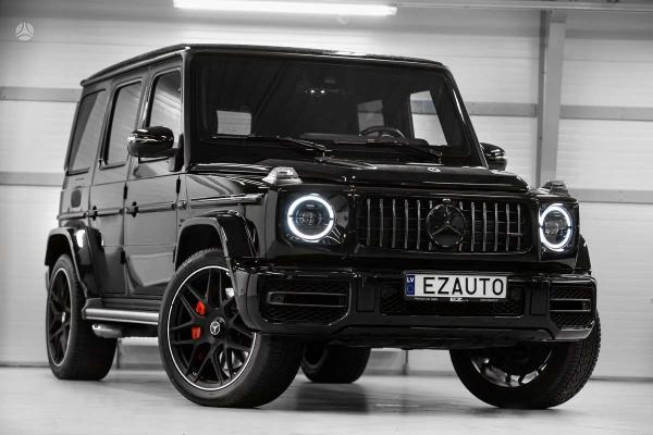 Melns Mercedes-Benz G63 AMG 2023 Tukums, ar dzinēja tilpumu 3.98 L un nobraukumu 18 tūkst. km par 197000 €, foto 2 vietnē AUTOMOTO.COM.LV
