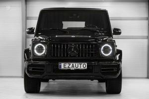 Black Mercedes-Benz G63 AMG 2023 in Tukums, with an engine capacity of 3.98 L and mileage of 18 thousand km for 197000 €, photo 10 on AUTOMOTO.COM.LV
