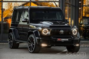 Melns Mercedes-Benz G63 AMG 2024 Jelgava, ar dzinēja tilpumu 4.00 L un nobraukumu 41 tūkst. km par 320000 €, foto  vietnē AUTOMOTO.COM.LV
