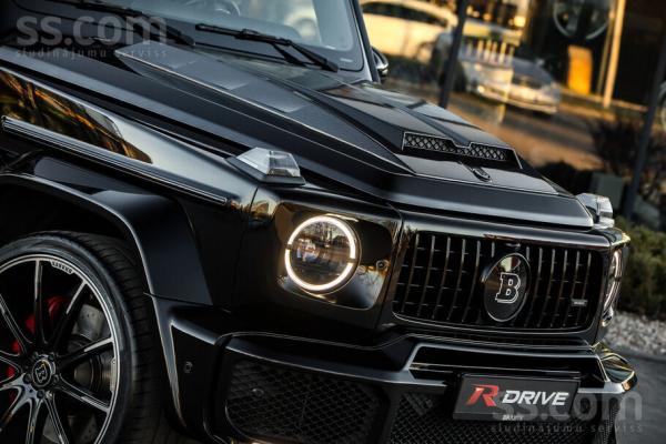 Melns Mercedes-Benz G63 AMG 2024 Jelgava, ar dzinēja tilpumu 4.00 L un nobraukumu 41 tūkst. km par 320000 €, foto 2 vietnē AUTOMOTO.COM.LV