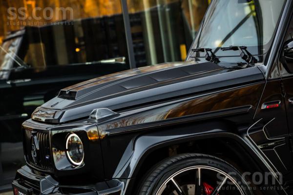 Melns Mercedes-Benz G63 AMG 2024 Jelgava, ar dzinēja tilpumu 4.00 L un nobraukumu 41 tūkst. km par 320000 €, foto 5 vietnē AUTOMOTO.COM.LV