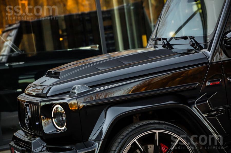 Melns Mercedes-Benz G63 AMG 2024 Jelgava, ar dzinēja tilpumu 4.00 L un nobraukumu 41 tūkst. km par 320000 €, foto 6 vietnē AUTOMOTO.COM.LV