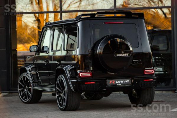 Melns Mercedes-Benz G63 AMG 2024 Jelgava, ar dzinēja tilpumu 4.00 L un nobraukumu 41 tūkst. km par 320000 €, foto 7 vietnē AUTOMOTO.COM.LV