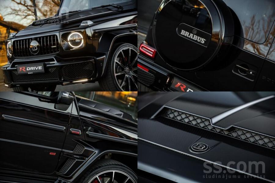 Melns Mercedes-Benz G63 AMG 2024 Jelgava, ar dzinēja tilpumu 4.00 L un nobraukumu 41 tūkst. km par 320000 €, foto 13 vietnē AUTOMOTO.COM.LV