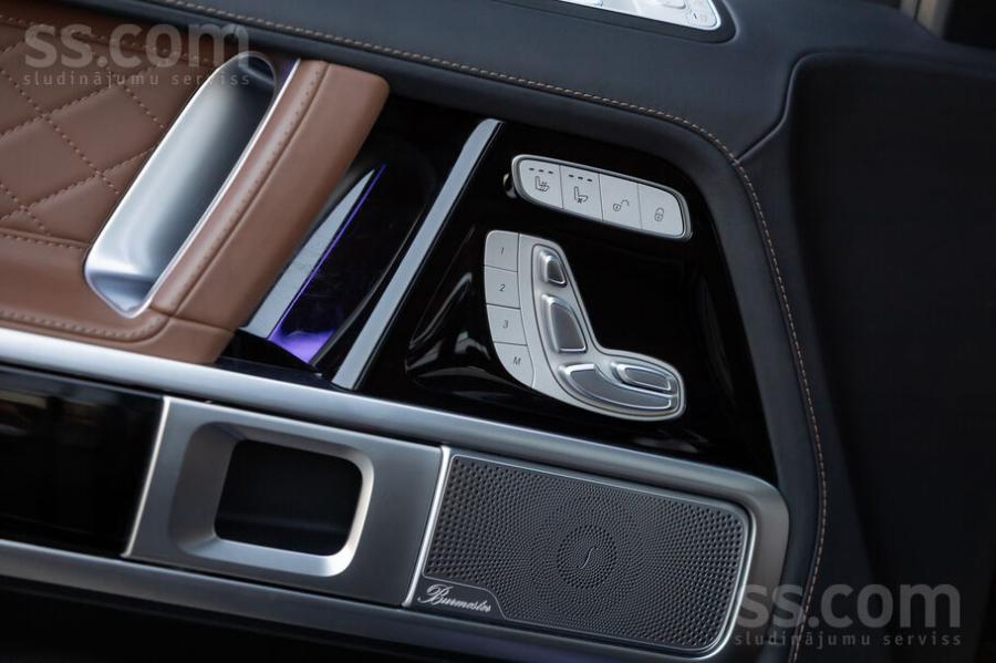 Melns Mercedes-Benz G63 AMG 2024 Jelgava, ar dzinēja tilpumu 4.00 L un nobraukumu 41 tūkst. km par 320000 €, foto 25 vietnē AUTOMOTO.COM.LV