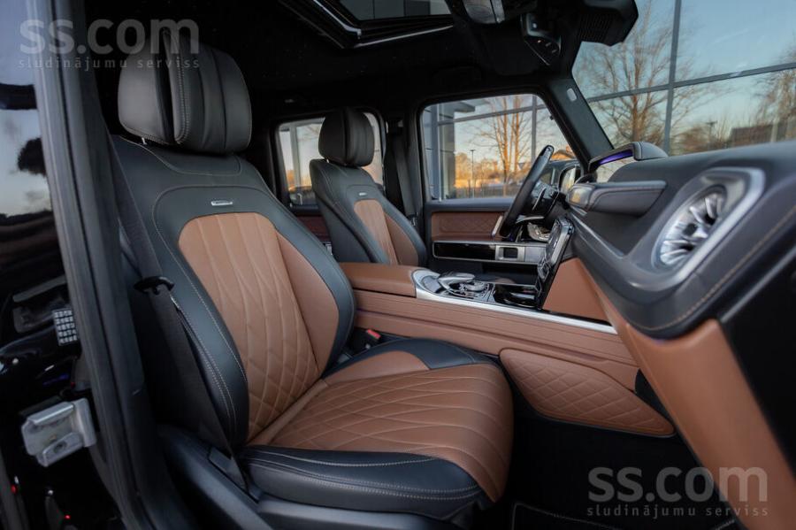 Melns Mercedes-Benz G63 AMG 2024 Jelgava, ar dzinēja tilpumu 4.00 L un nobraukumu 41 tūkst. km par 320000 €, foto 31 vietnē AUTOMOTO.COM.LV