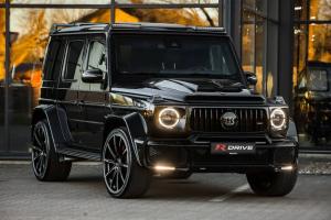 Melns Mercedes-Benz G63 AMG 2024 Jelgava, ar dzinēja tilpumu 4.00 L un nobraukumu 41 tūkst. km par 320000 €, foto  vietnē AUTOMOTO.COM.LV